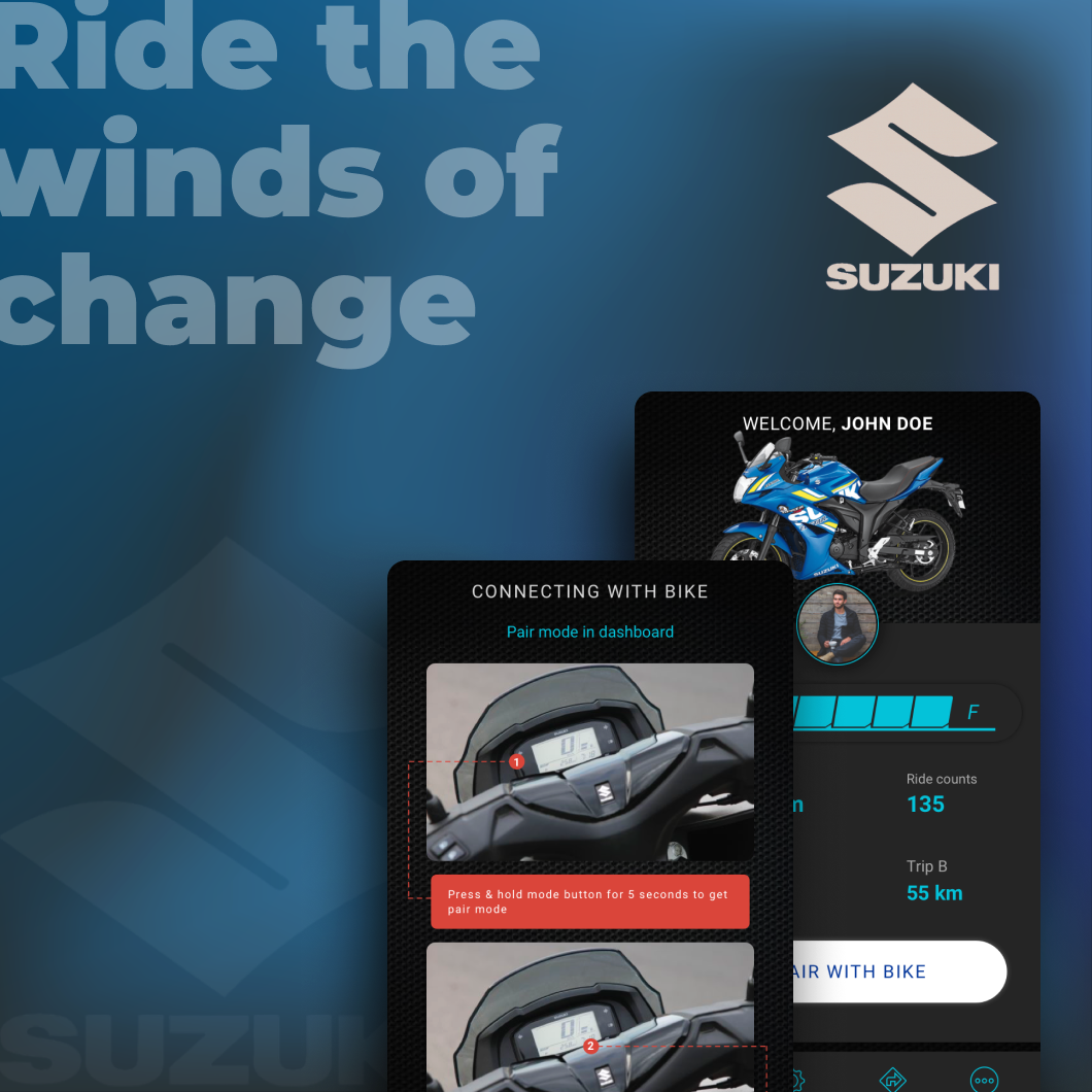 Revolutionizing Biking with Suzuki’s Smart Dashboard App - Codewave - Works